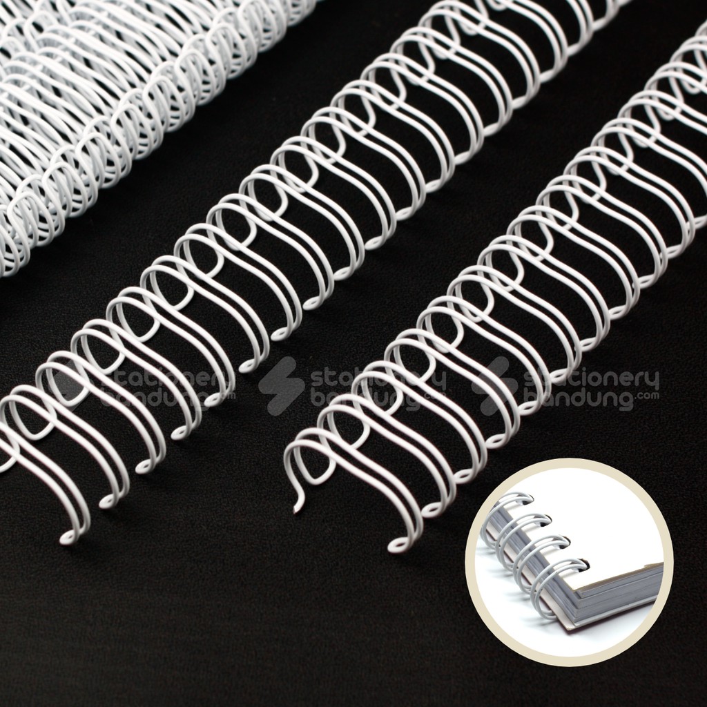 Jual Ring Kawat Spiral Jilid 9/16 F4 atau a4 Spiral Wire 9/16 F4 dan a4 ...