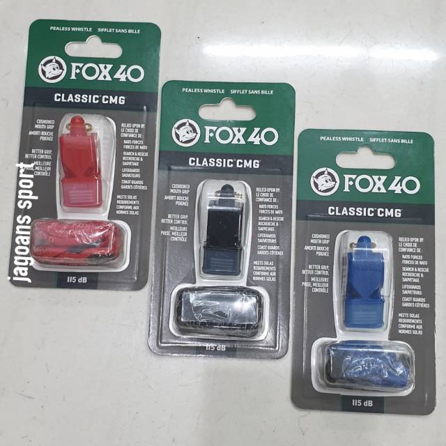 Jual Peluit Fox 40 Clasic Cmg Peluit Wasit Pelatih Coach Fox40 Clasic ...