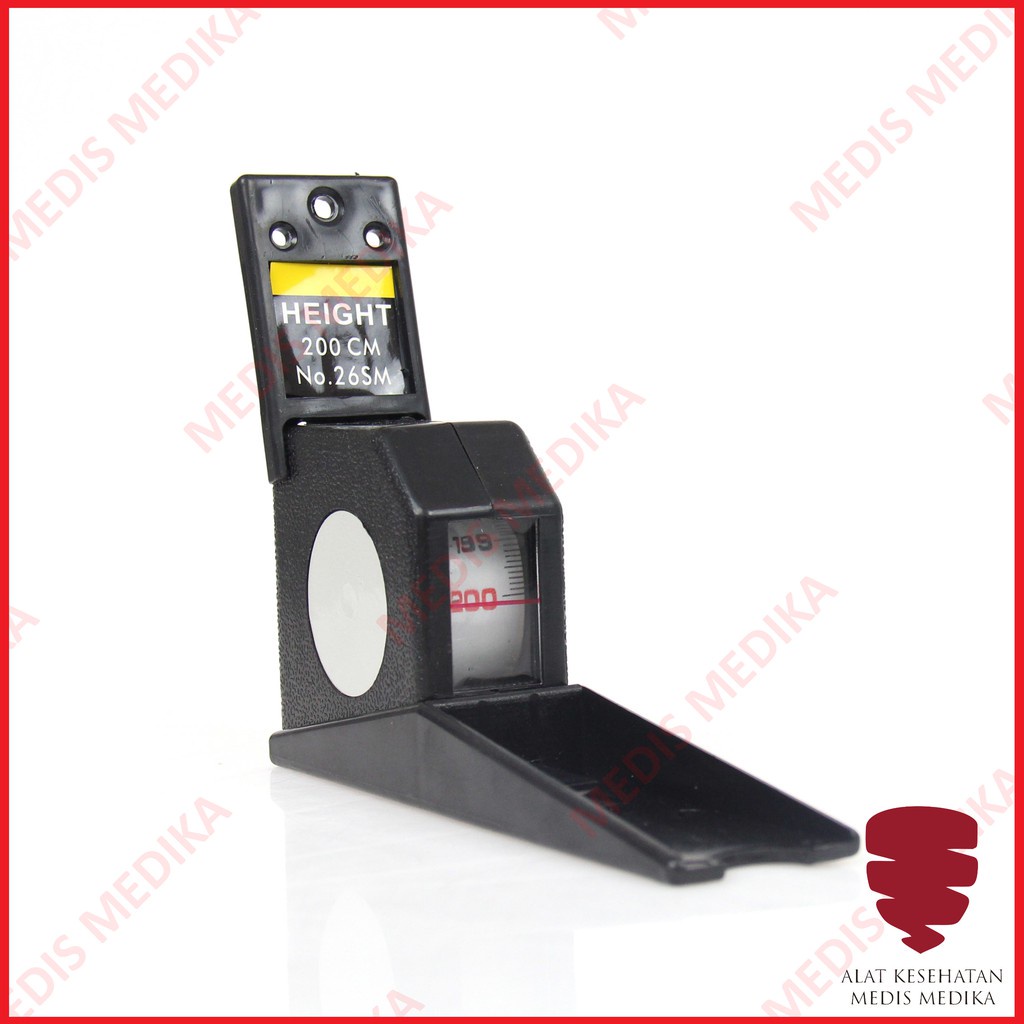 Jual Alat Ukur Tinggi Badan Stature Meter 2M Pengukur Staturemeter ...
