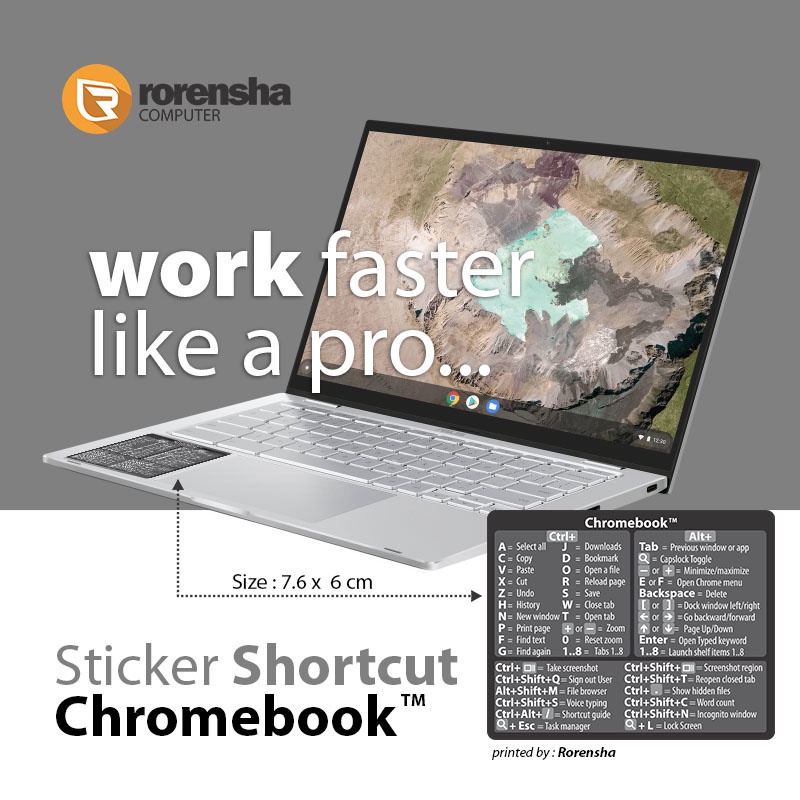 Jual Sticker Shortcut Chromebook | Shopee Indonesia