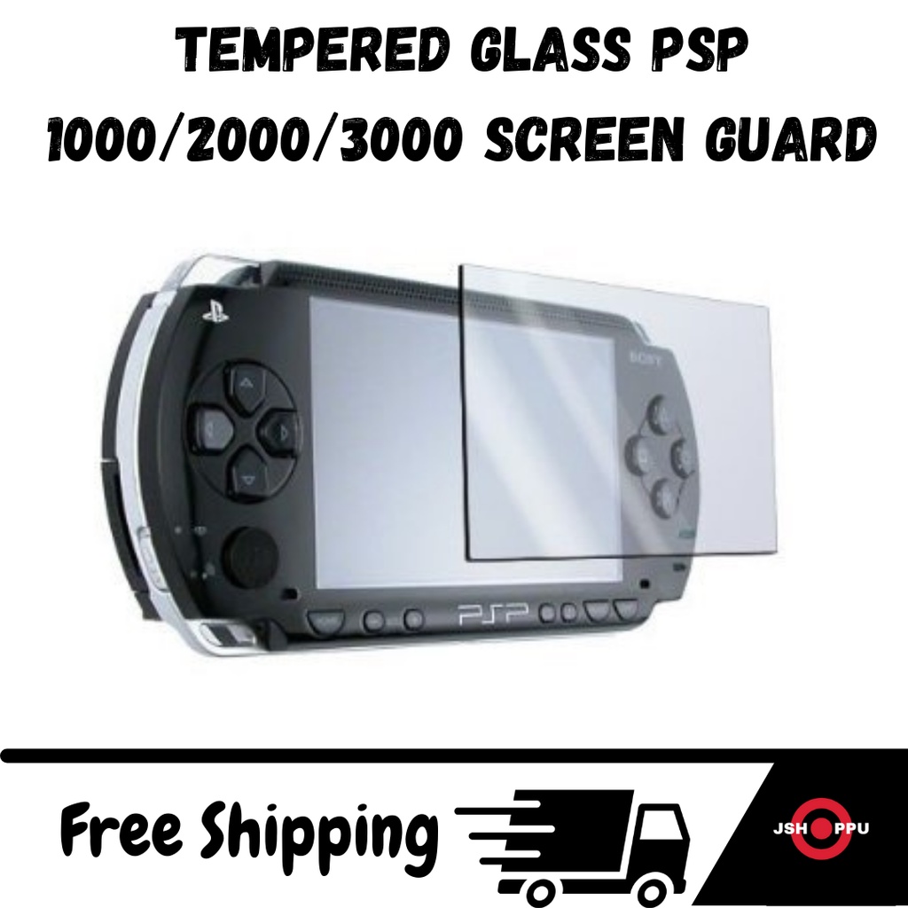 Jual Anti Gores Screen Guard untuk PSP Slim 2000 3000 Fat 1000 Tempered ...