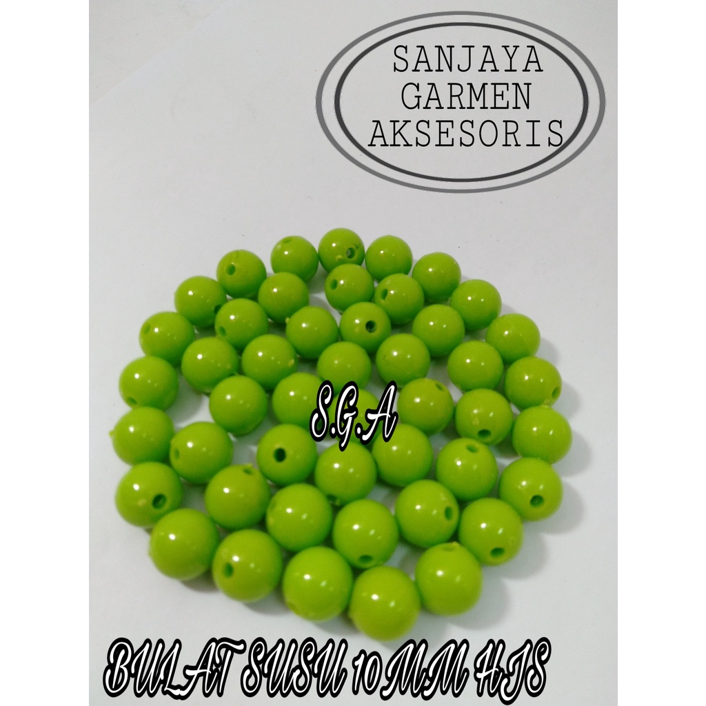 Jual Manik Susu Bulat / Mote Susu / Manik Susu / Manik Susu Pastel / Mote Bulat / Manik Bulat ...