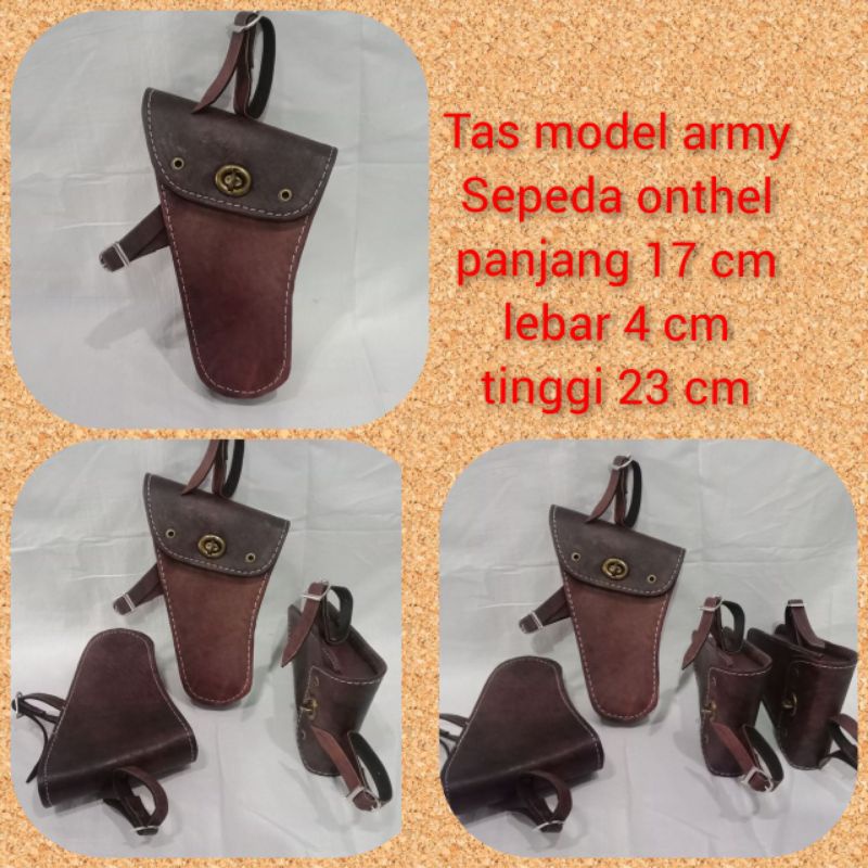 Jual tas model army sepeda onthel | Shopee Indonesia