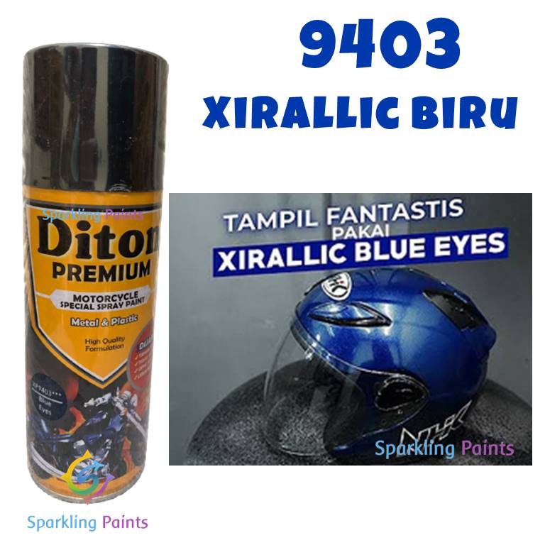 Jual Pilox Diton Premium Xirallic Blue Eyes XP9403 XP 9403 400ml Warna ...