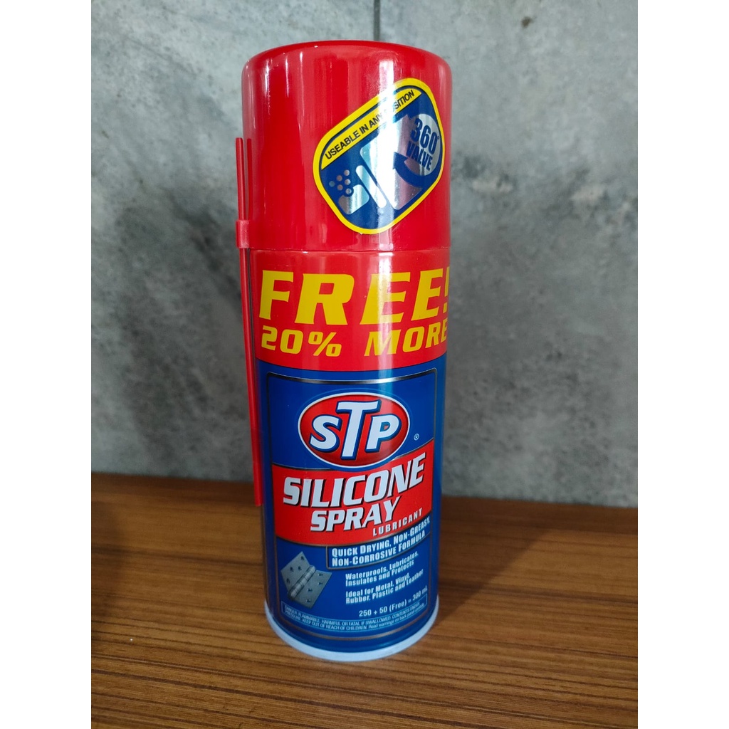 Jual STP-01 STP Silicone Spray 300mL Pencegah Karat Mobil Motor Power ...
