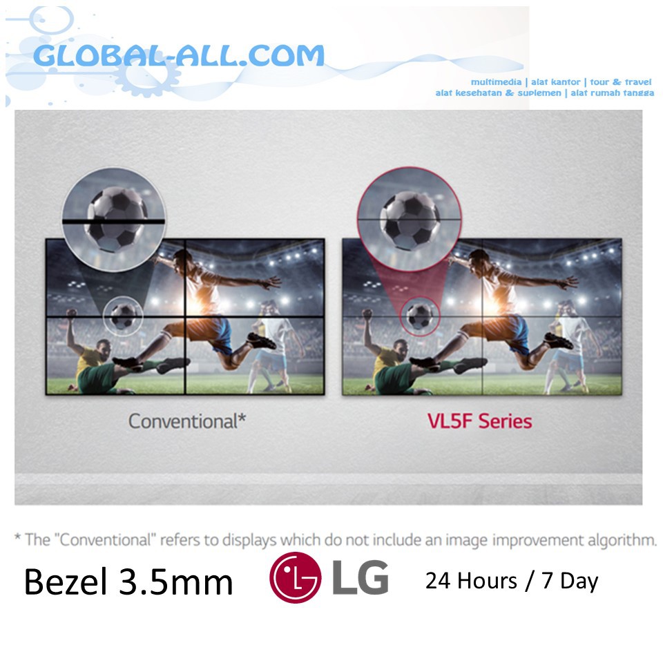 Jual LG 55VL5F VIDEO WALL 55 INCH 3.5MM | Shopee Indonesia