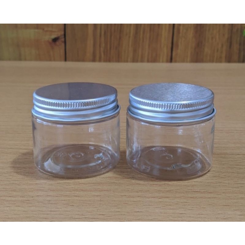 Jual Toples 50ml Pot Jar 50gr Tutup Alumunium Pot Jar Pomade 50Gr ...