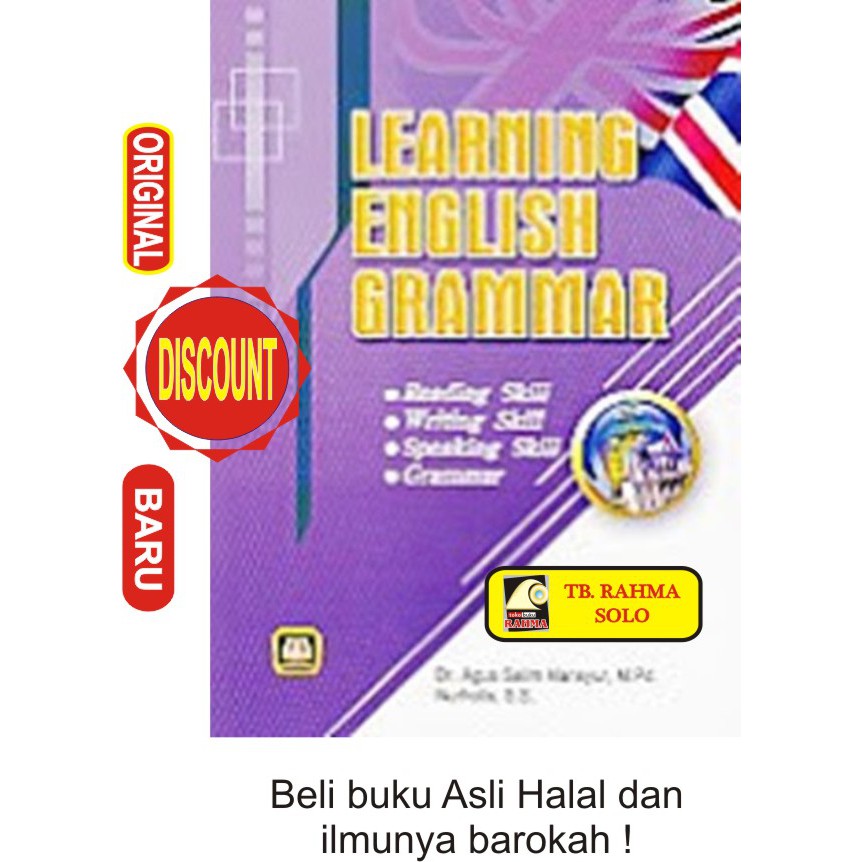 Jual Learning English Grammar Reading Skill Writing Skill Speaking Skill Agus Salim Mansyur ...