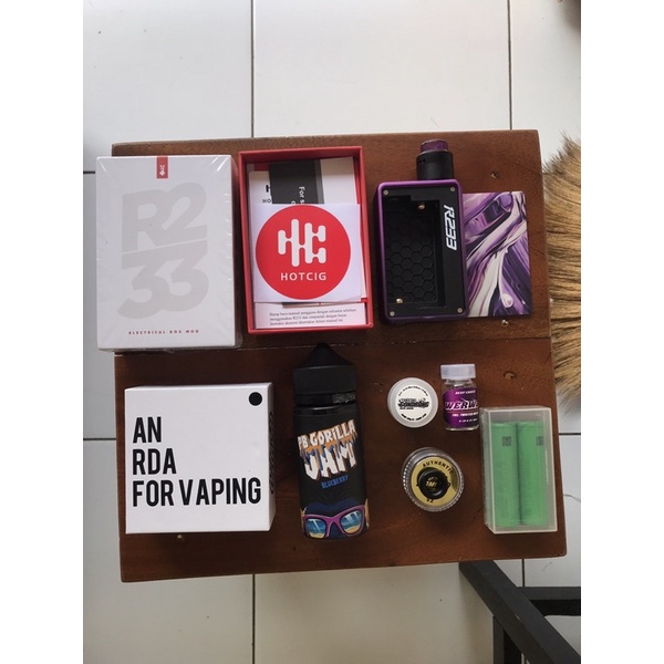 Jual (SOLD) PSK Mod Hotcig r233 RDA AN sxk siap ngebul | Shopee Indonesia