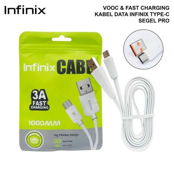 Jual Cable Data White-Black TYPE C A B MICRO USB INFINIX GT 30 20 10 ...