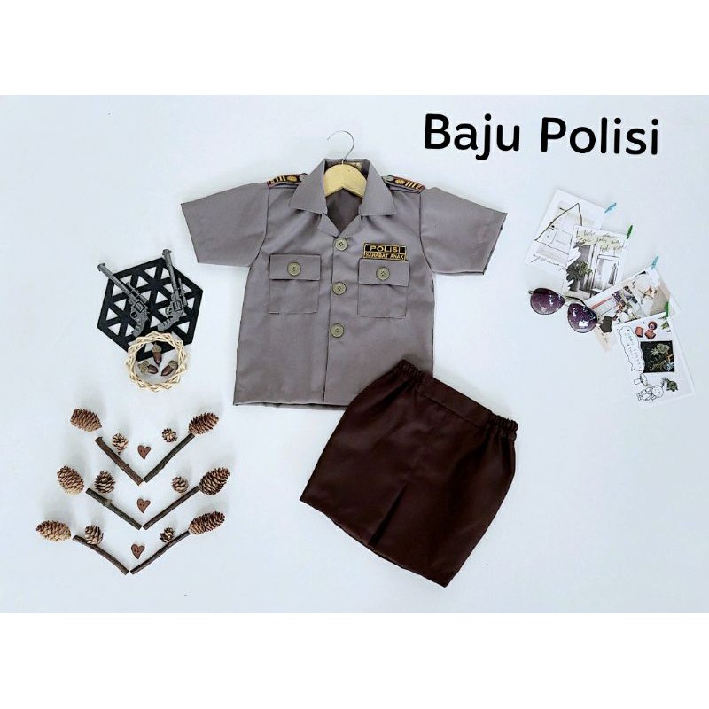 Jual kostum anak polisi & polwan (ReadyStok) | Shopee Indonesia