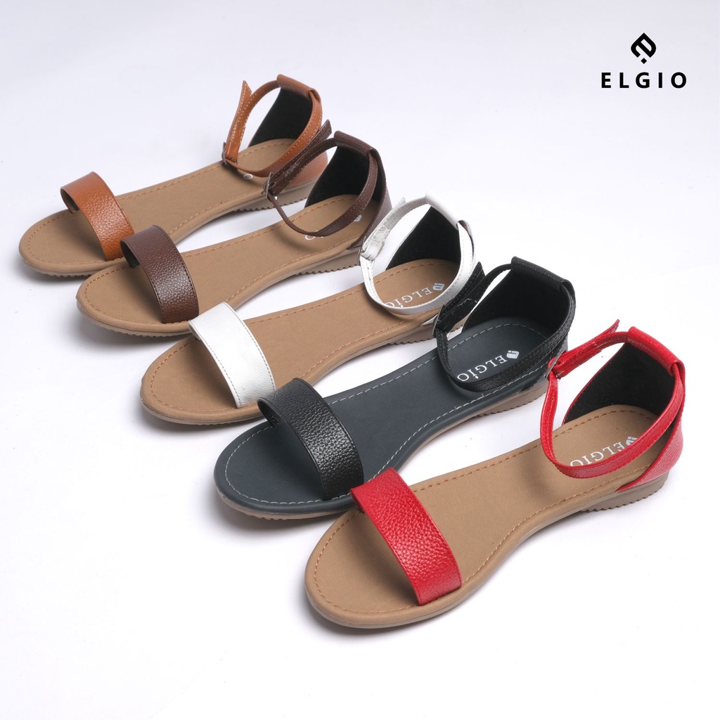 Jual Elgio Sandal Kulit Asli Sandal Kulit Wanita - Model Lily | Shopee Indonesia