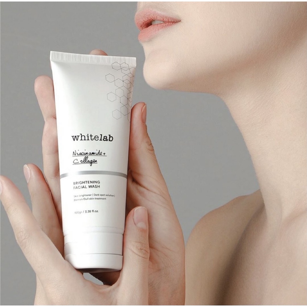 Jual whitelab Brightening Facial Wash Niacinamide + Collagen, Whitelab ...