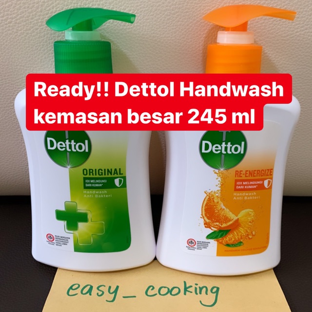 Jual Dettol Hand Wash Hand Sanitizer Wet Tissue Sabun Cuci Tangan ...