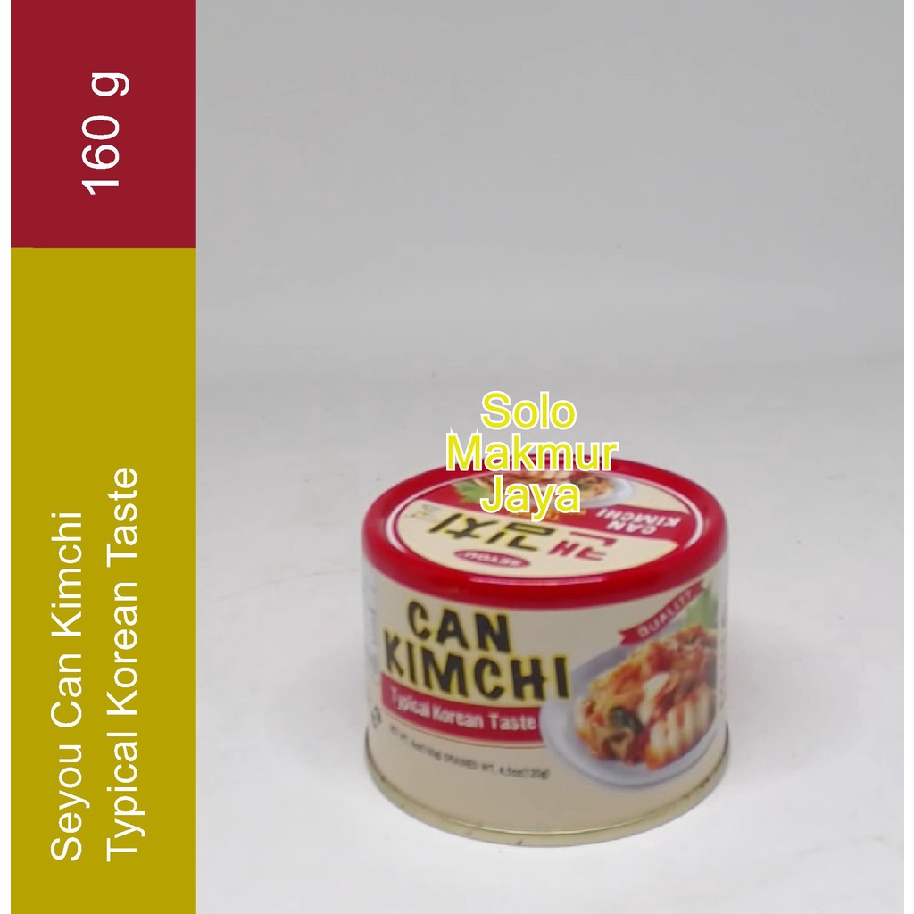 Jual Seyou Can Kimchi Korea Typical Korean Taste 160 gr Kimchi Kemasan ...