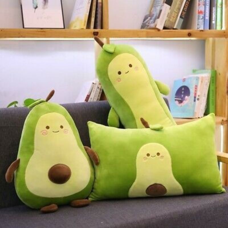 Jual Boneka Bantal Dan Guling Buah Avocado Jumbo/Bantal Boneka Mr ...