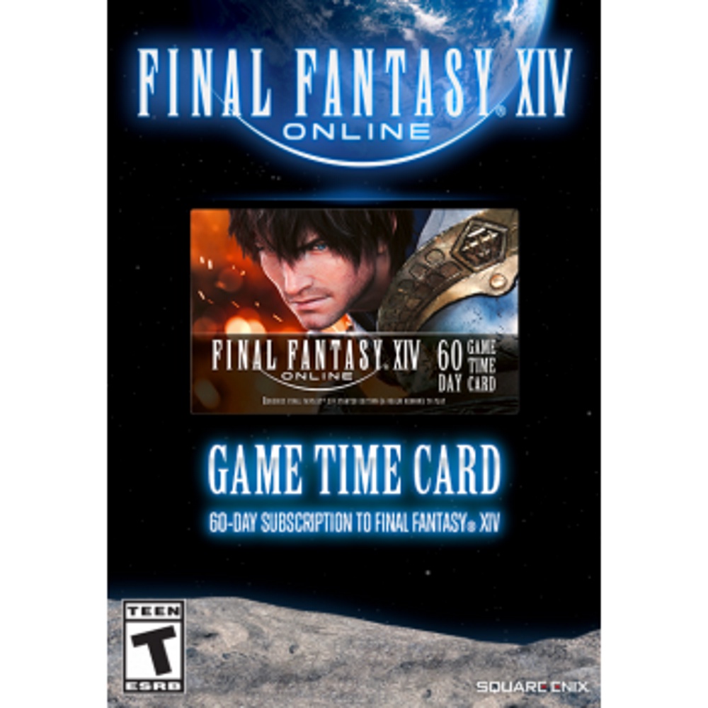 Jual Final Fantasy XIV Online FFXIV Gametime 60 Hari Days Card Region ...