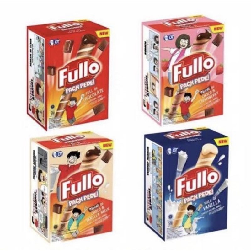 Jual Fullo Wafer Roll isi 24 pcs | Shopee Indonesia