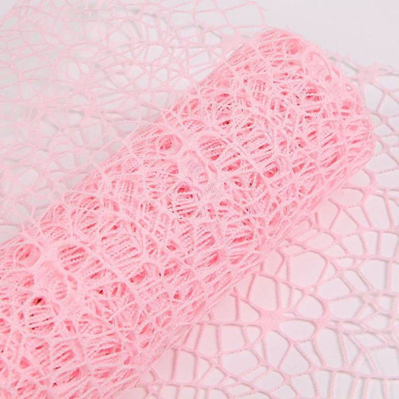 Jual Kertas Buket Bunga Motif Jaring Circleouquet Kertas Buket Jaring ...