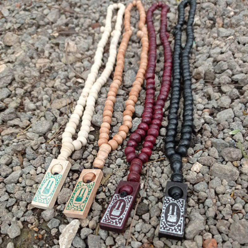 Jual tasbih kayu 33 tasbih kayu 99 souvenir | Shopee Indonesia