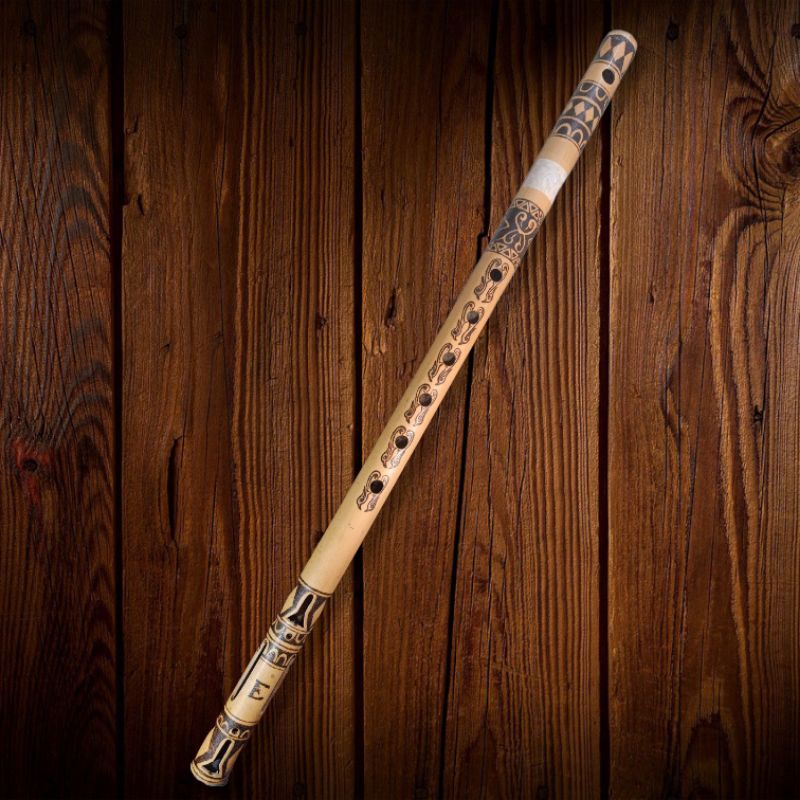 Jual Seruling Bambu Batak Toba Motif Gorga - Sulim Batak - Sulim Gorga ...