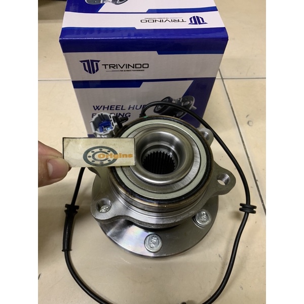 Jual Bearing roda depan navara D40 D22 YD25 merk TRIVINDO (40202-JR70C ...