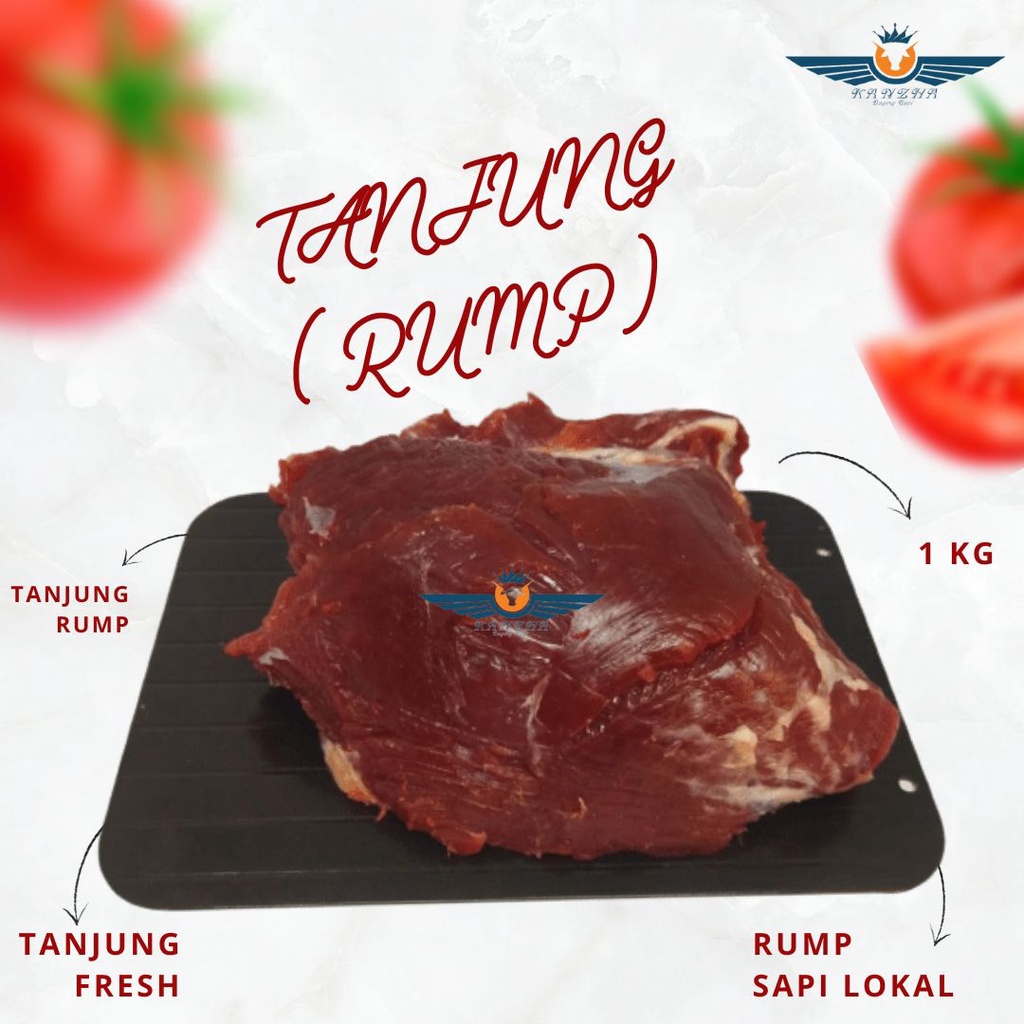 Jual DAGING SAPI SEGAR LOKAL/BAGIAN TANJUNG/UNTUK RENDANG/BISTIK ...