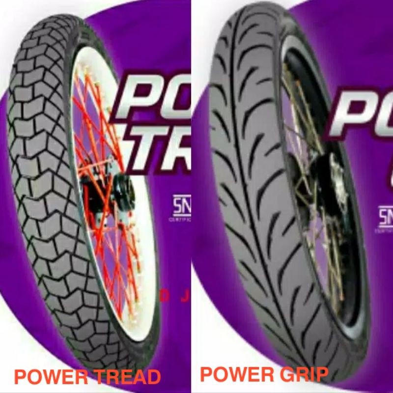 Jual BAN LUAR MIZZLE TUBETYPE POWER TREAD & POWER GRIP RING 18 | Shopee ...