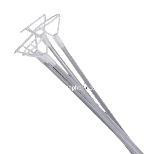 Jual Stick/stik Balon PVC / Foil Panjang 70 cm Warna Transparan ...