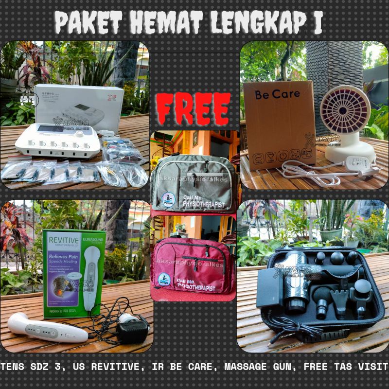 Jual PAKET LENGKAP HOMECARE FISIOTERAPI/ ALAT VISIT FISIOTERAPI ...