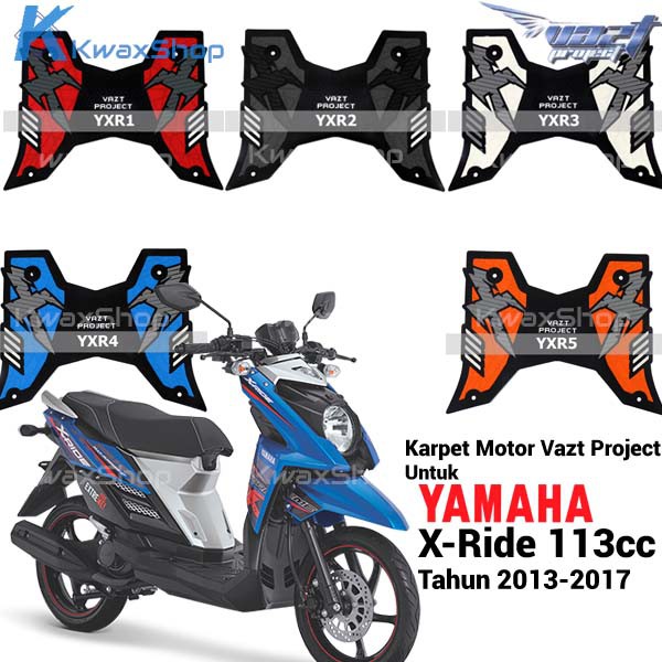 Jual Karpet Yamaha X-Ride 115cc - 2013 2014 2015 2016 2017 - Bordes ...