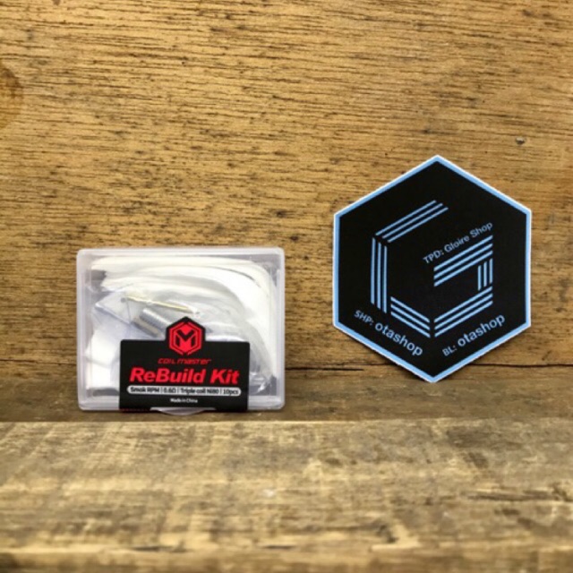 Jual [RBK SMOK RPM 0.6] Coil Master Rebuild Kit SMOK RPM 0.6ohm Triple ...