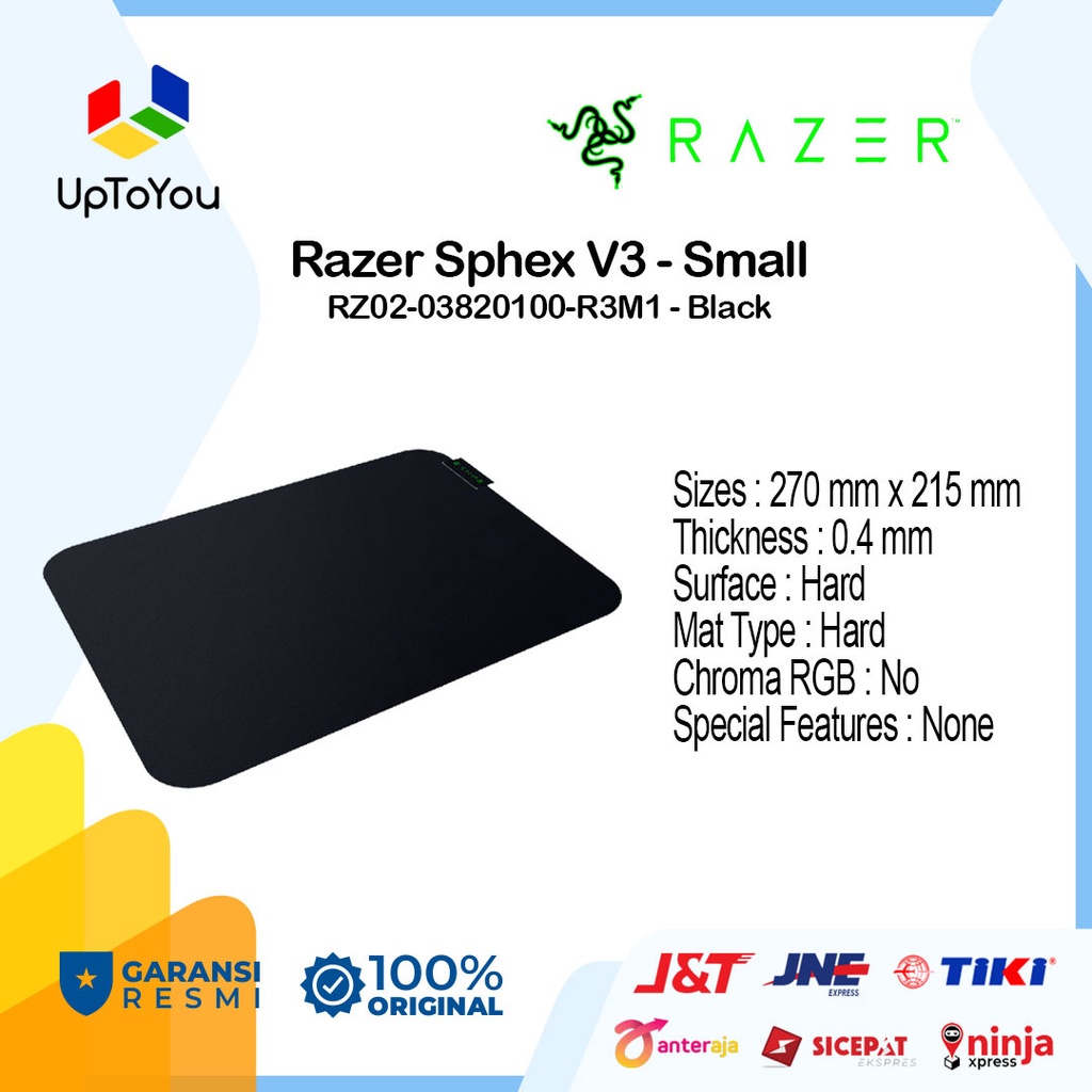 Jual Razer Sphex V3 Small Gaming Mousepad | Shopee Indonesia