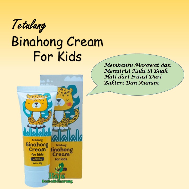 Jual Binahong Cream For Kids 20 gr Salep Kulit Untuk Si Buah Hati Atau ...
