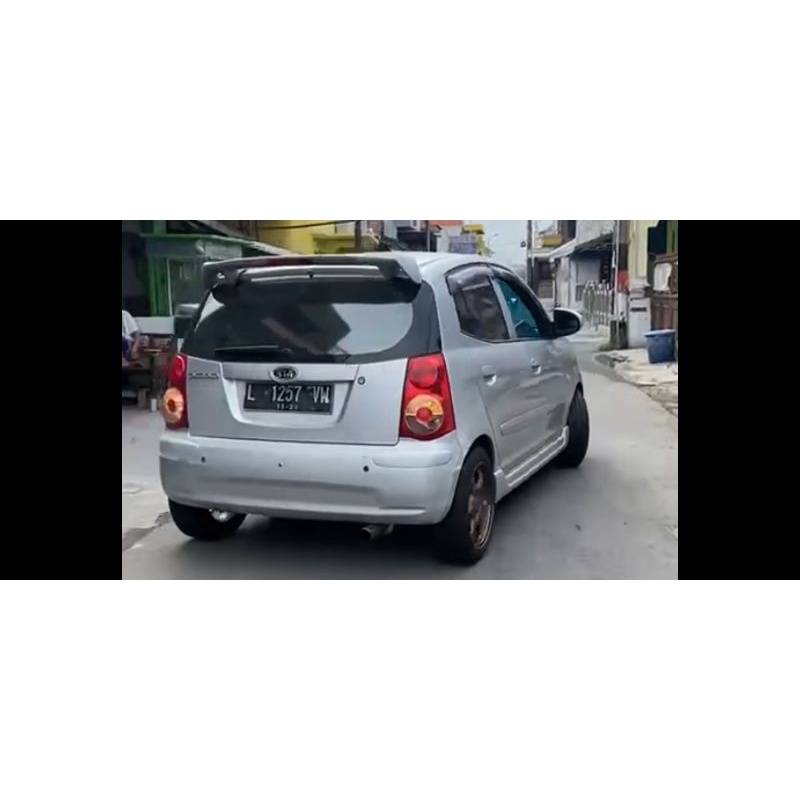 Jual spoiler kia picanto lama cosmo mugen lampu | Shopee Indonesia