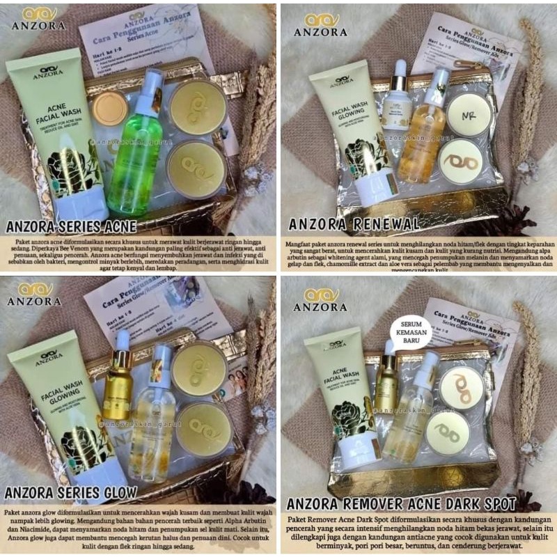 Jual anzora skincare BPOM ORI | Shopee Indonesia