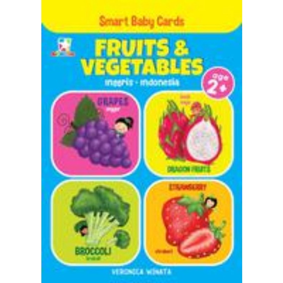 Jual Opredo Smart Baby Cards: Fruits & Vegetables | Shopee Indonesia