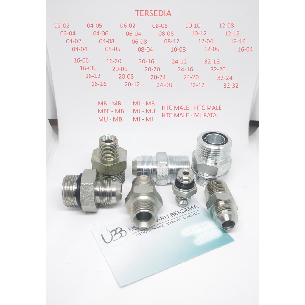 Jual DOUBLE NEPPLE VARIASI MJ-MB/MJ-MU/MJ-MJ (BIG SIZE) | Shopee Indonesia