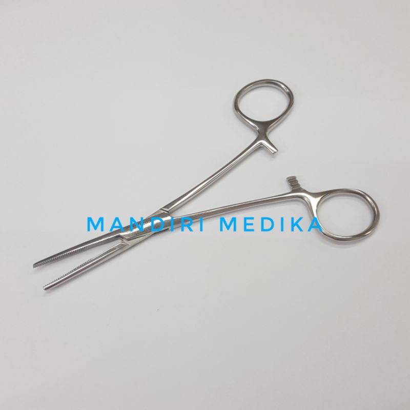 Jual Klem Kelly Forcep Half Serrated 14cm Kualitas Premium | Shopee ...