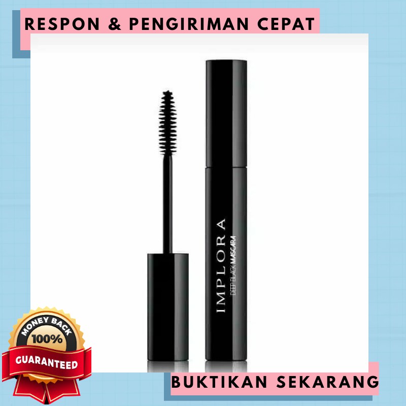 Jual IMPLORA DEEP BLACK MASCARA ORIGINAL BPOM | Shopee Indonesia