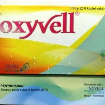 Jual Oxyvel/Oxyvell (Suplemen makanan yg mengandung Vitamin C dan E ...