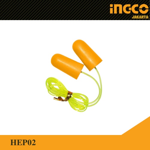 Jual Earplug Sumbat Telinga Ear Plug Foam (Corded) INGCO HEP02 Tutup ...