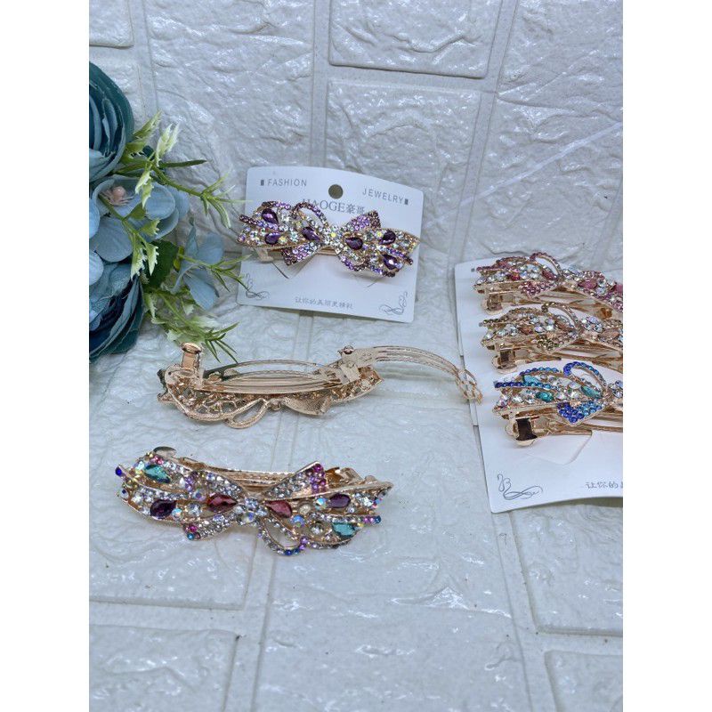 Jual Jepit Rambut Dewasa Otomatis Mata Mewah Jepitan terlaris dan termurah | Shopee Indonesia