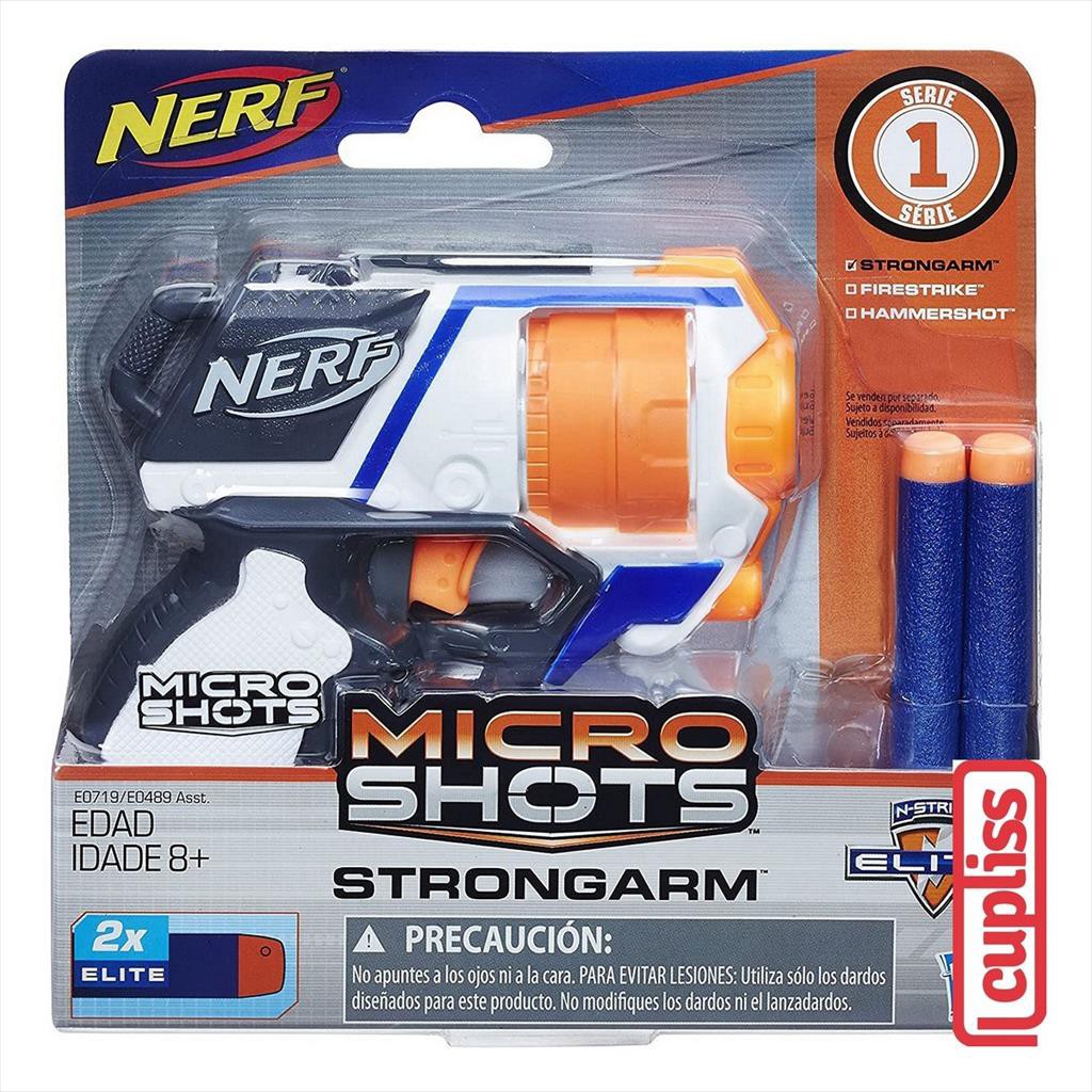 Jual NERF Elite N-Strike Elite Strongarm Micro Shots microshot E0719 ...