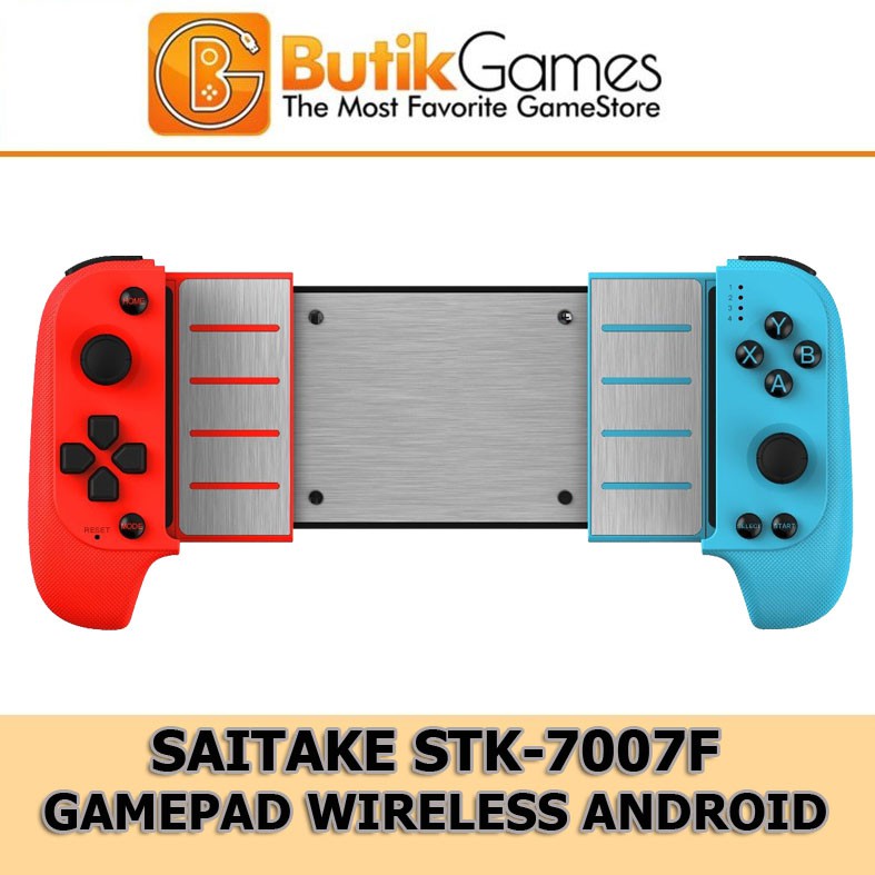 Jual Stick Gamepad Android Wireless Bluetooth SAITAKE STK 7007F | Shopee Indonesia