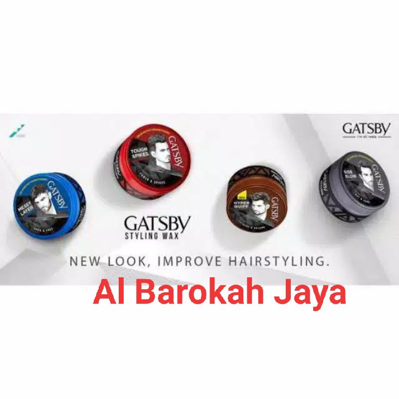 Jual Gatsby Styling Wax / Minyak Rambut 25g&75g | Shopee Indonesia