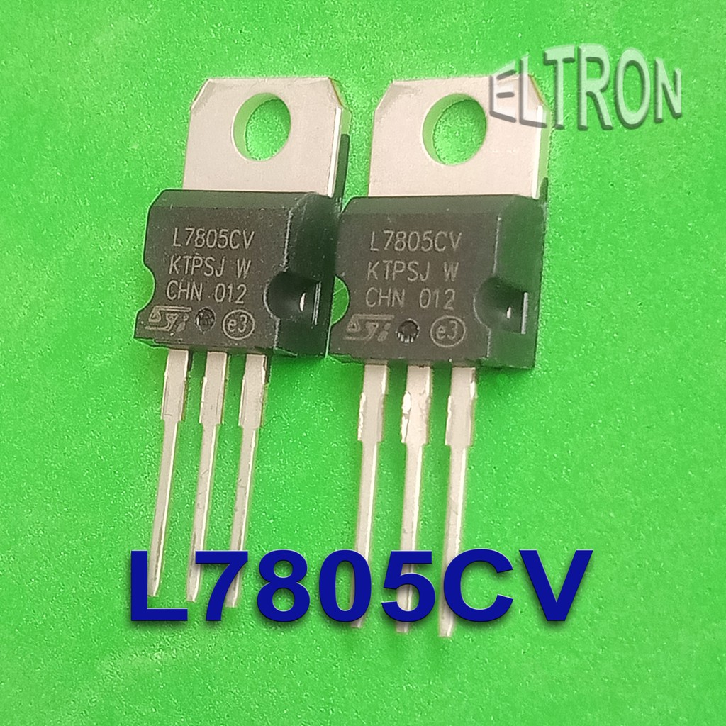 Jual IC 7805 L7805CV AN7805 Regulator IC 5V 1.5A DC | Shopee Indonesia