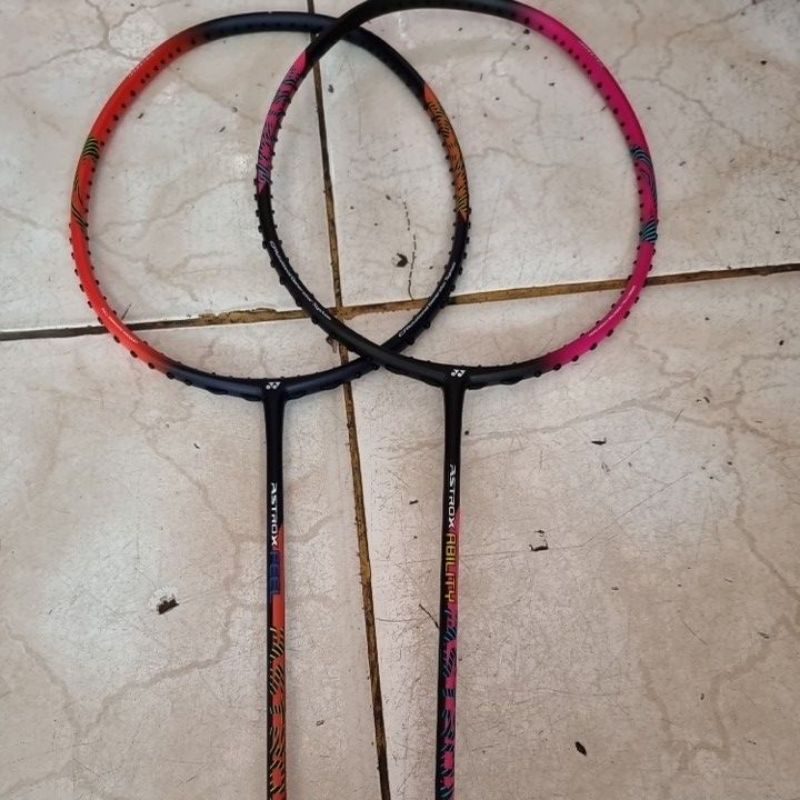Jual raket badminton astrox ability/astrox feel ori 100% | Shopee Indonesia