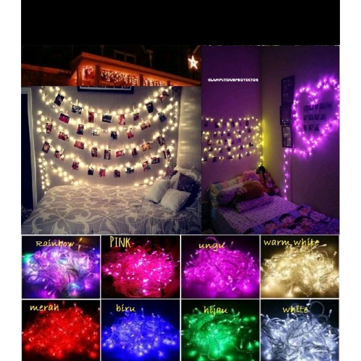 Jual LAMPU TUMBLR INFY LED 10 M / LAMPU TUMBLER / LAMPU LED KAMAR LAMPU ...