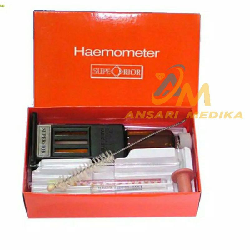 Jual HB SAHLI HAEMOMETER ALAT TEST HEMOGLOBIN MANUAL | Shopee Indonesia